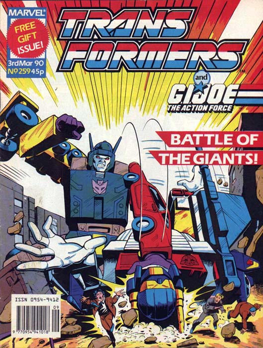 The UK Transformers comics - early 1990