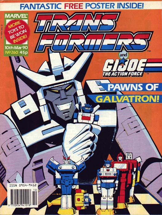 The UK Transformers comics - early 1990