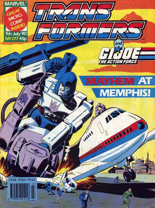The UK Transformers comics - late 1990