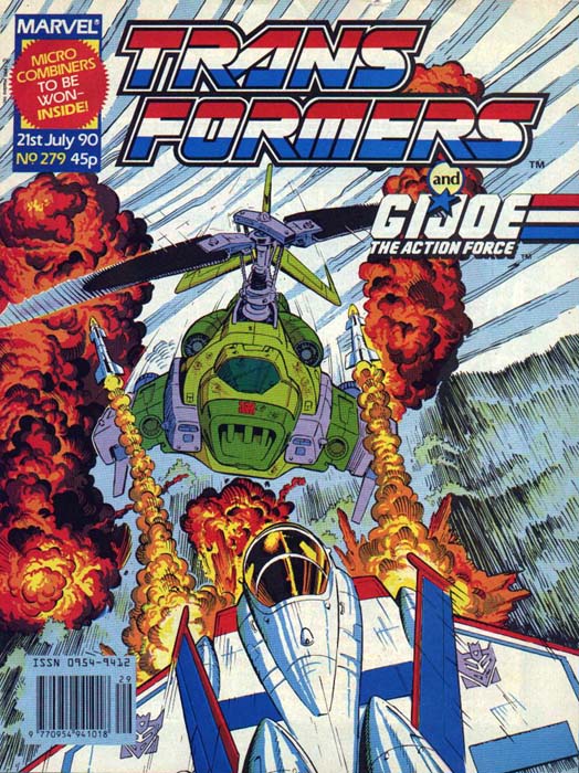 The UK Transformers comics - late 1990