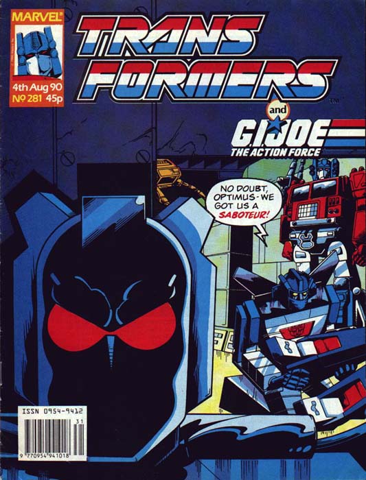 The UK Transformers comics - late 1990