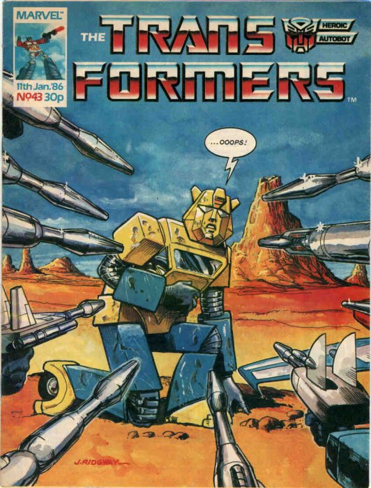 The UK Transformers comics - early 1986