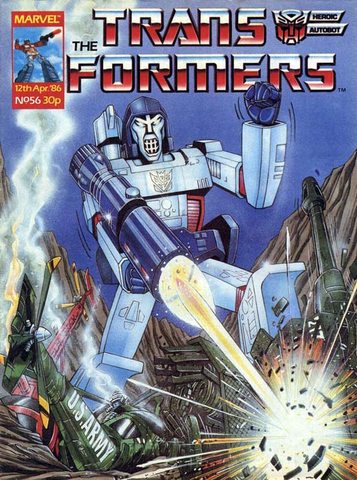 The UK Transformers comics - early 1986