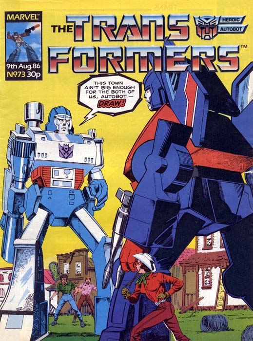 The UK Transformers comics - late 1986